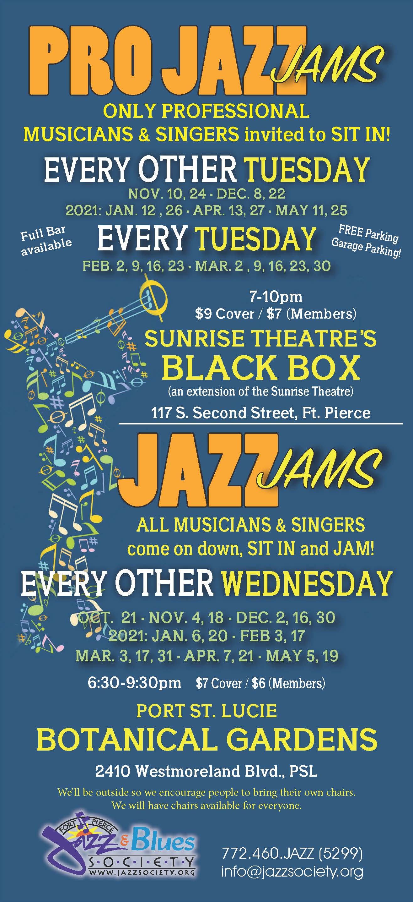 Fort Pierce Jazz & Blues Society - Home